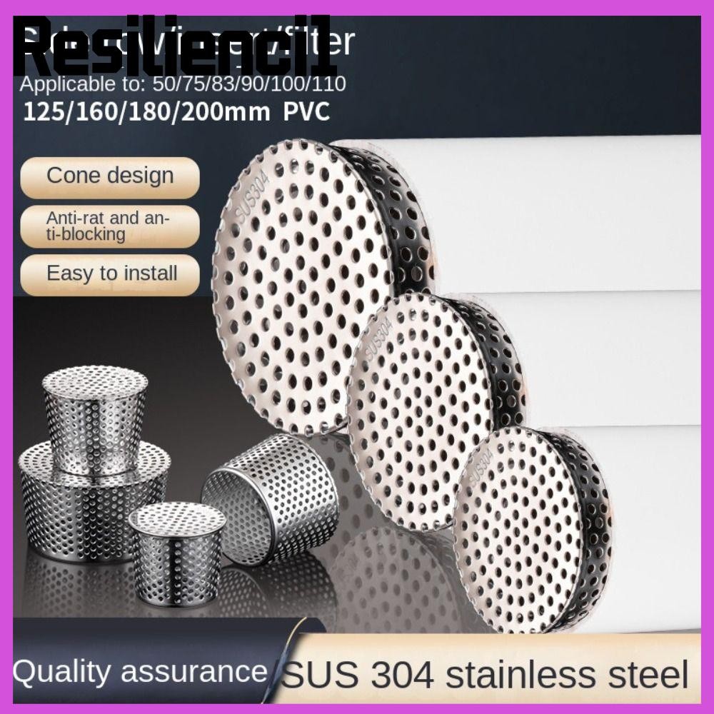 RESILIENCI1 Rooftop Floor Drain Cover, Stainless Steel Anti Rodent ...