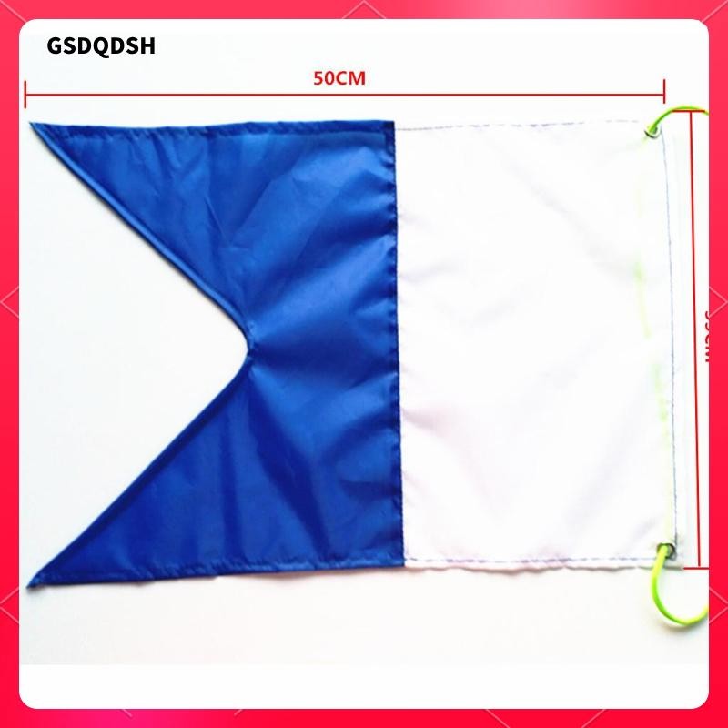 [gsdqdsh] 500 x 350mm Diving Dive Boat Flag Alpha Flag International ...