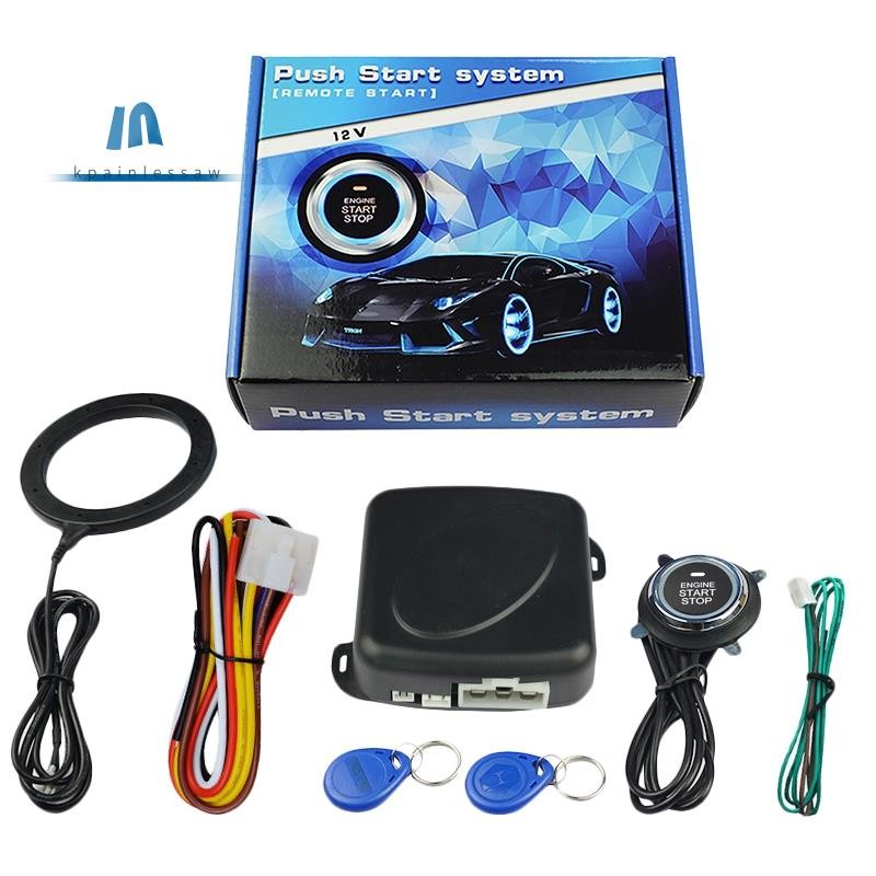 Car Alarm Engine Starline Push Button Start Stop Rfid Lock Switch ...