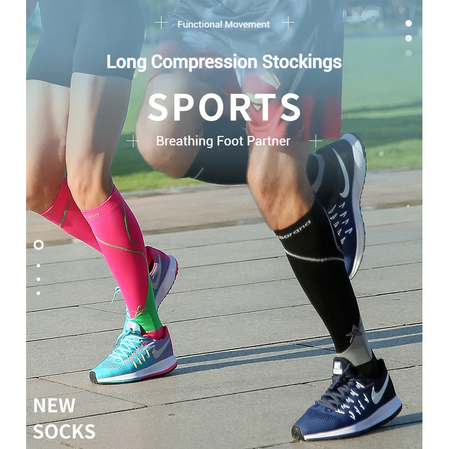 Professional Marathon Running Socks, Men Women Sports Compression Socks ...