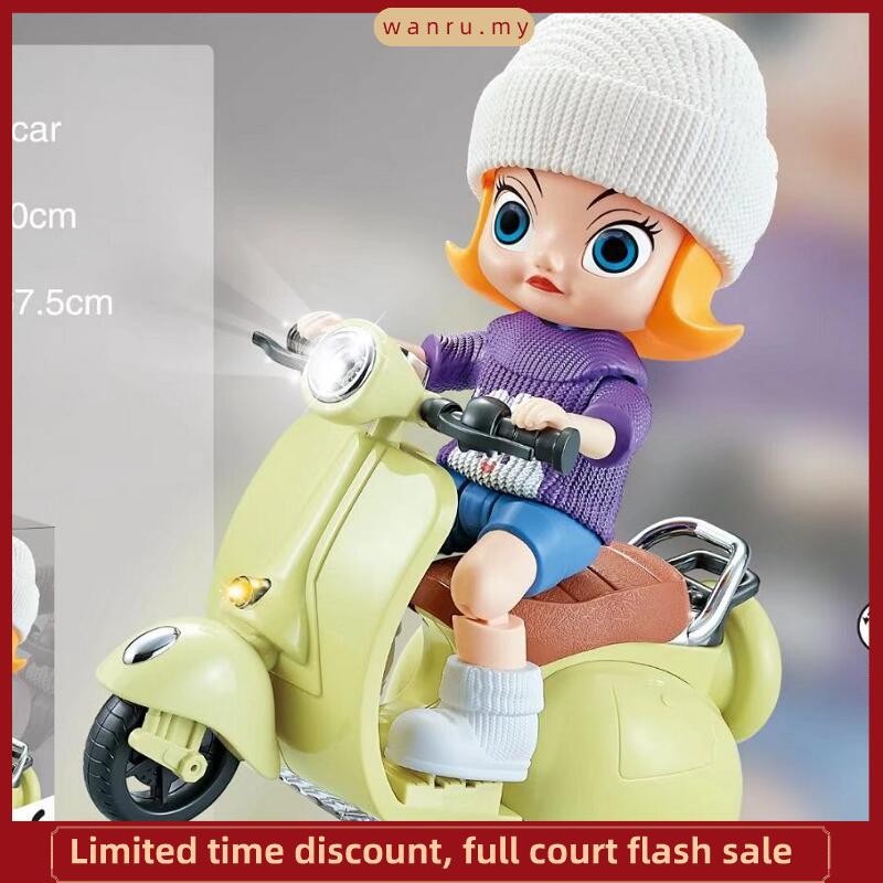 STAMWEEKEND Labubu Doll Toy, 360 Degree Rotating Movable Labubu ...