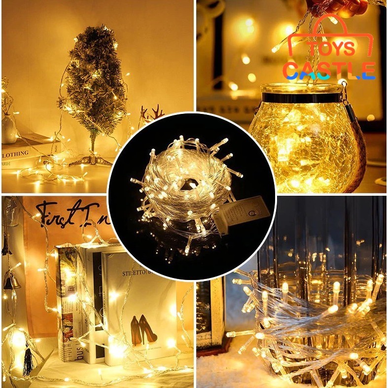 [Fast Shipping] 3 Modes Mini LED Fairy String Lights Copper Wire Starry ...