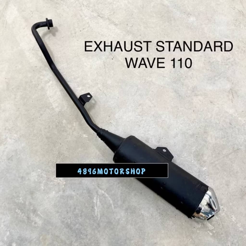STANDARD EXHAUST HONDA WAVE110 W110 WAVE 110 DASH110 DASH 110 STD EKZOS ...