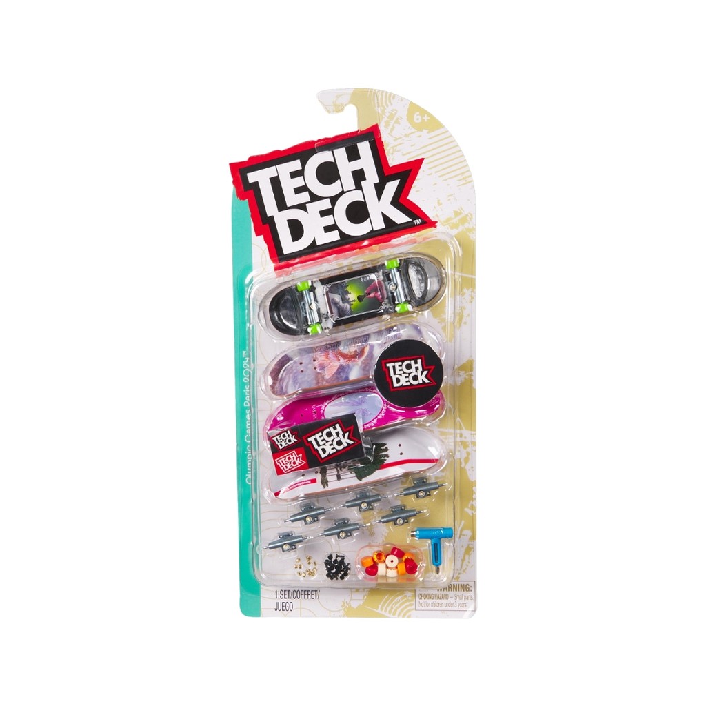 Tech Deck 4 Pack - April | Shopee Malaysia