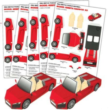 [MALAYSIA READY STOCK] PROJEK RBT TAHUN 4: MODEL KERETA KADBOD 3D (40 ...