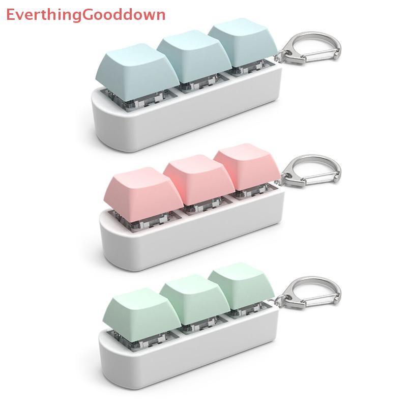 Ed Creative Keyboard Keycaps Fidget Toy Party Stress Relief Keychain ...