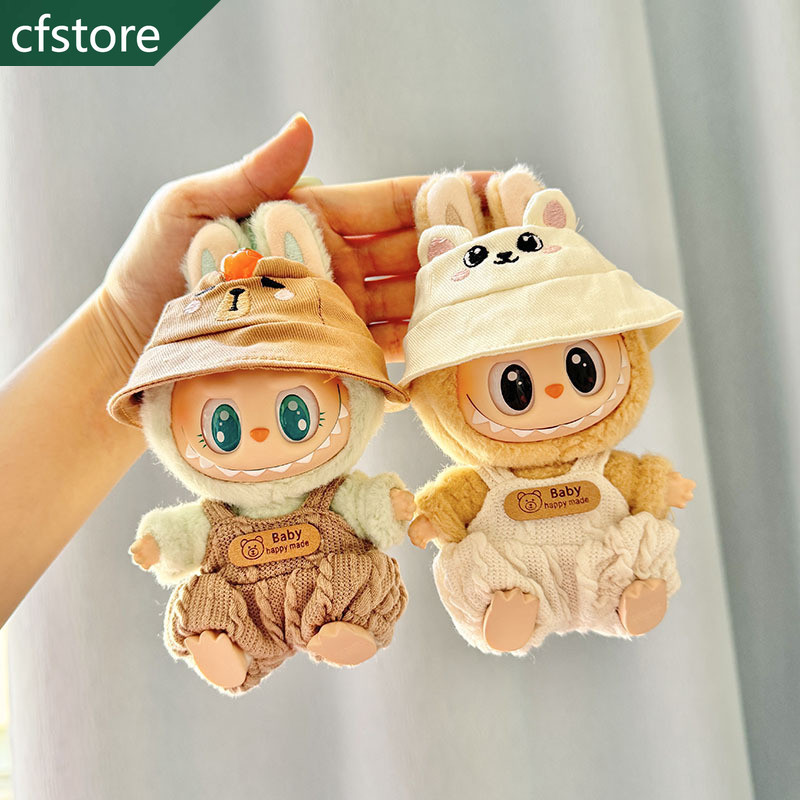 [Clothes only] For 17 CM Labubu clothes pendant Labubu baby clothes ...