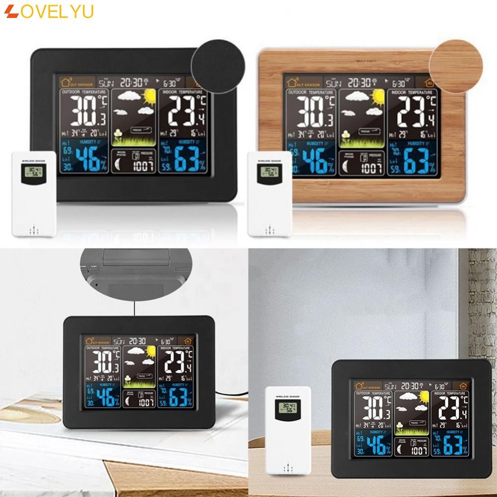 Weather Forecast Clock Date And Week Display Temperature Humidity ...