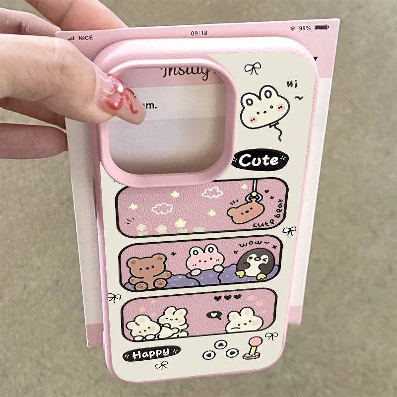 Game Console Bunny Pattern Phone Case Compatible for IPhone 15 14 13 12 ...