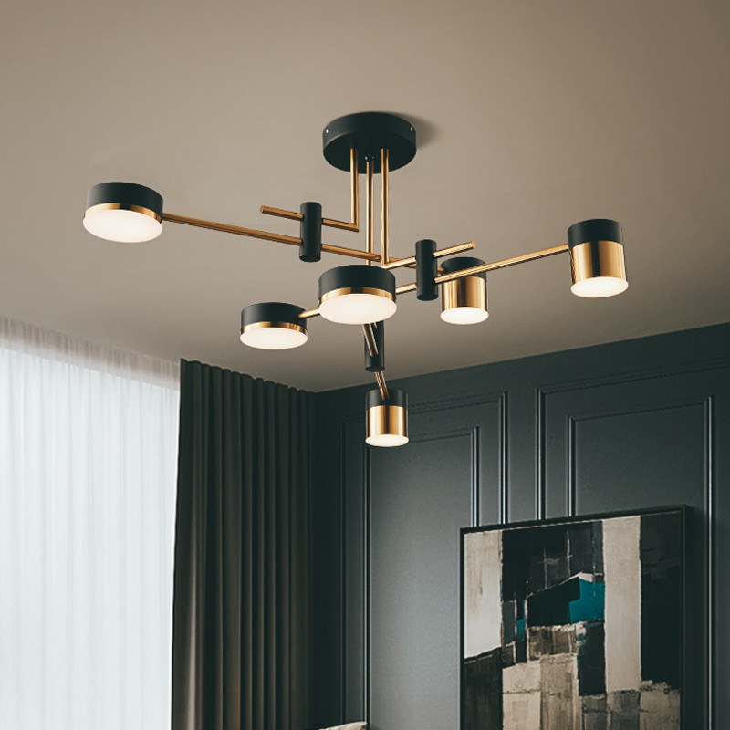 Lampu gantung Nordic lampu ruang tamu mewah mewah baru 2023 tahun bilik ...
