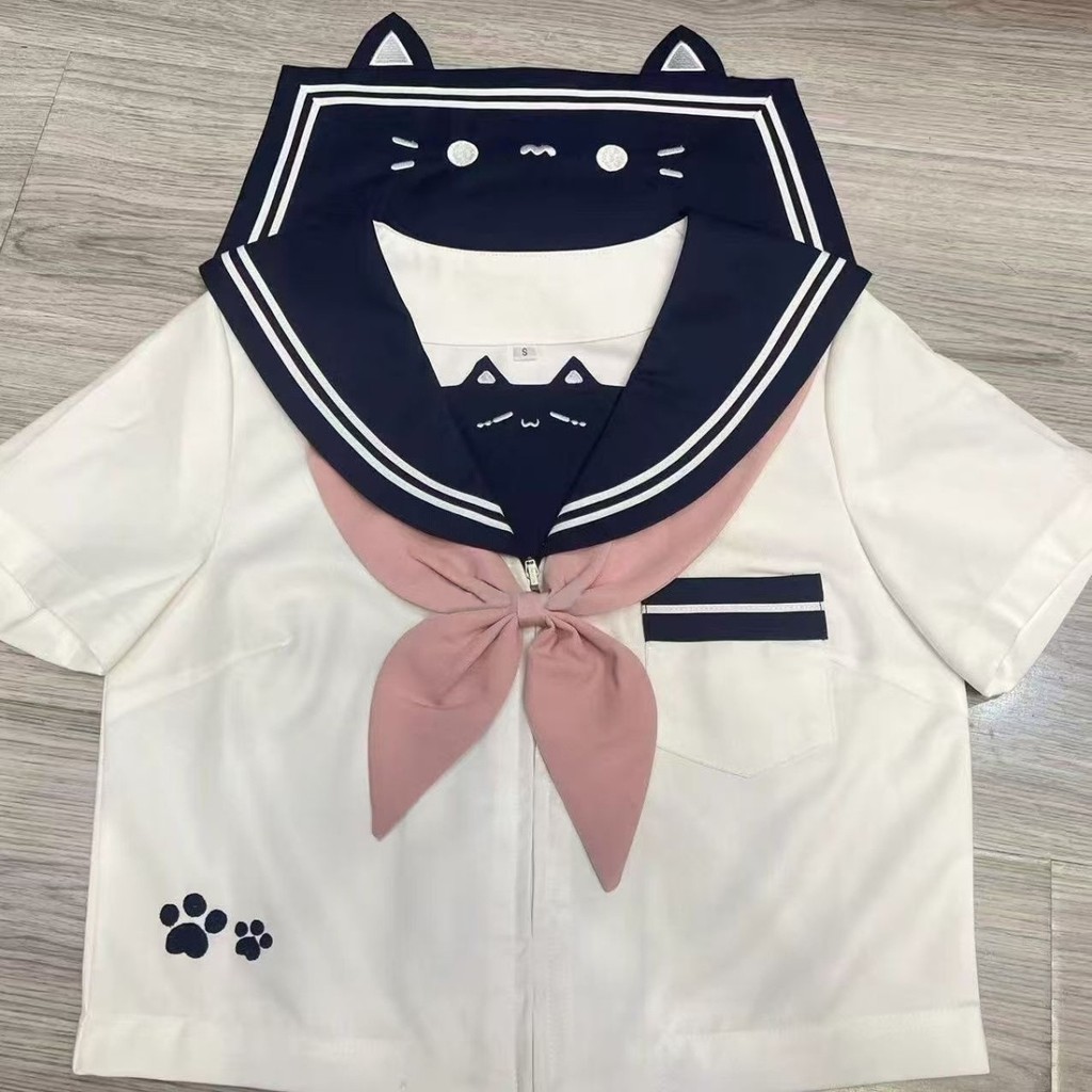 Original Cute Meow Diary Cute Style Kindergarten jk Uniform Preppy ...
