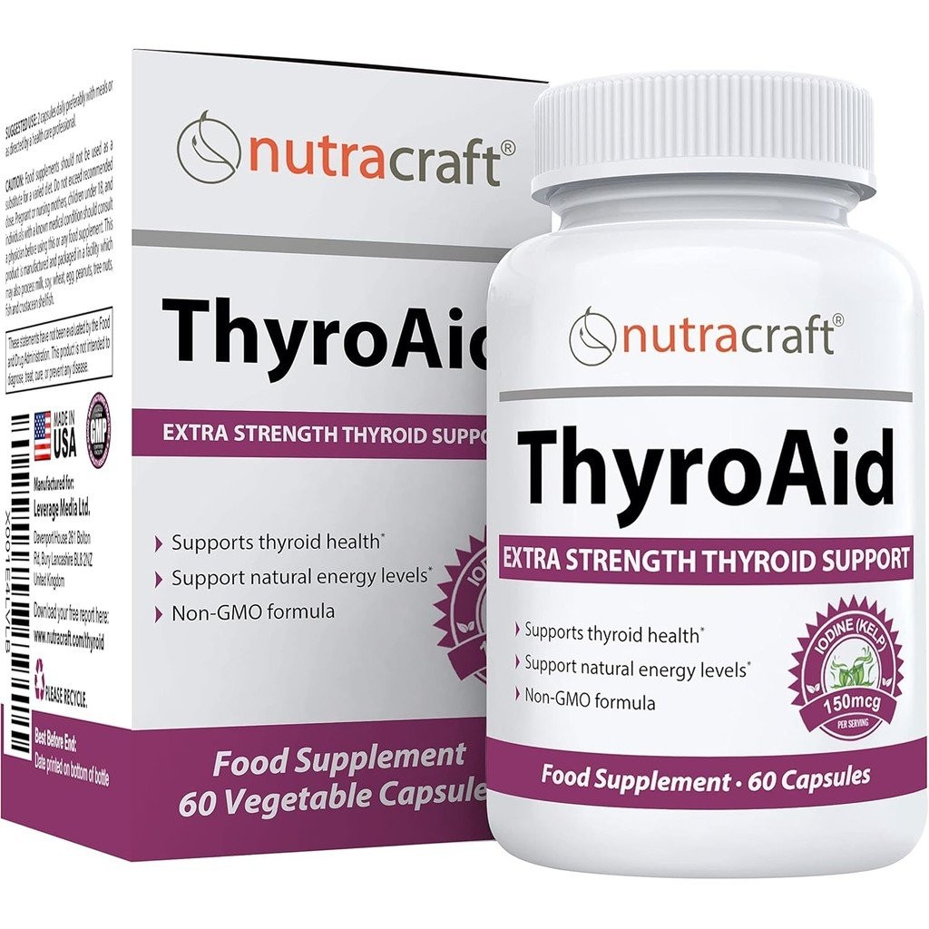 ThyroAid # 1 Suplemen Tiroid | Formula & Tenaga Tiroid Premium dengan ...