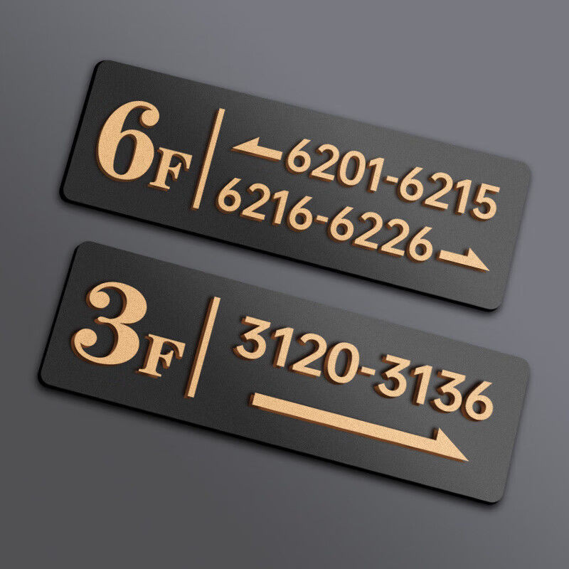 Floor Sign Sign Dormitory Floor Index Sign Floor Sign Orientation Sign ...