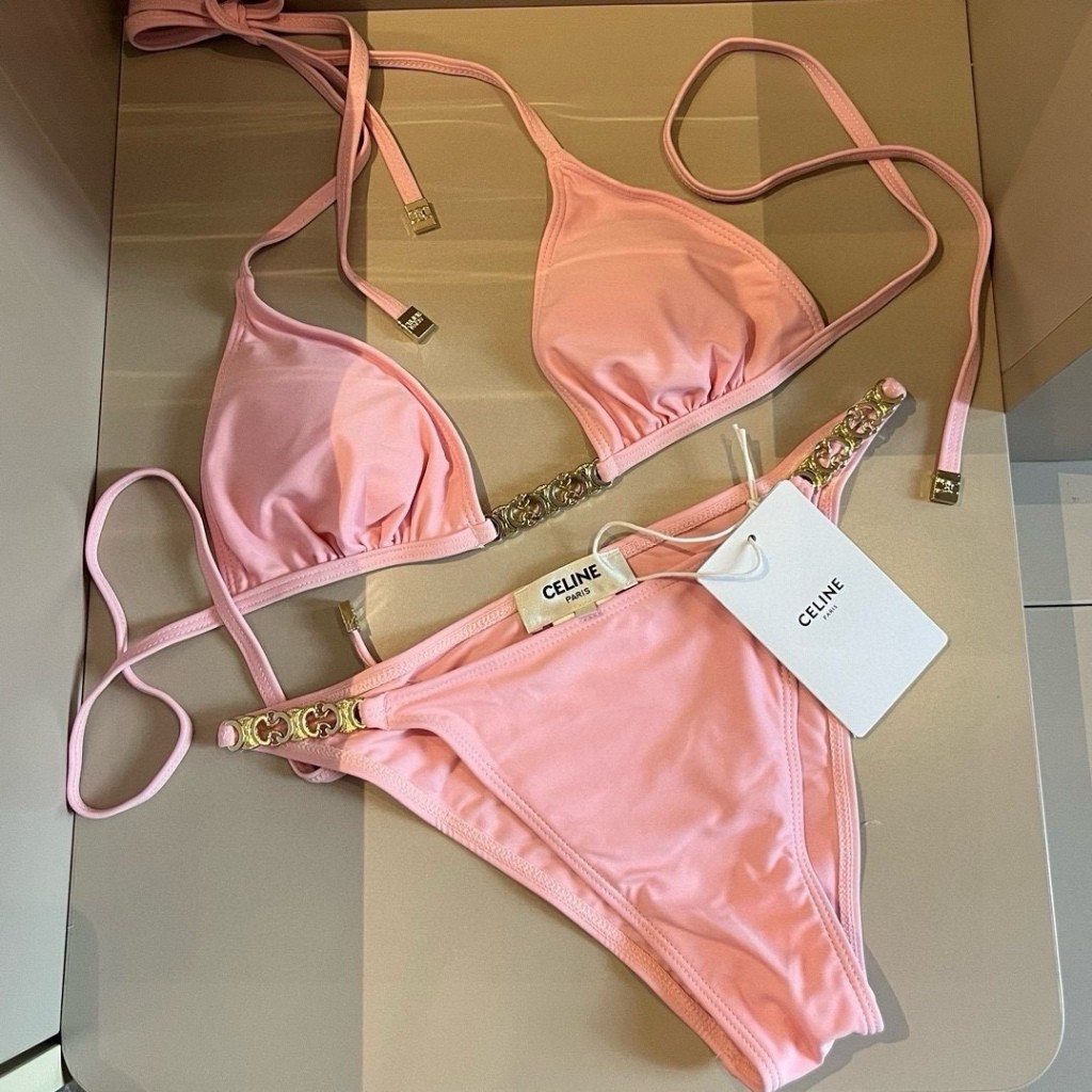 Celing Pink Bikini Suit Ladies Swimwear High Quality Swimsuit Ladies ...