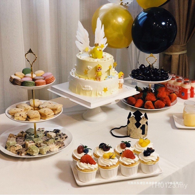 Cake Set Dessert Table Decoration Table Dessert Afternoon Tea Wedding ...
