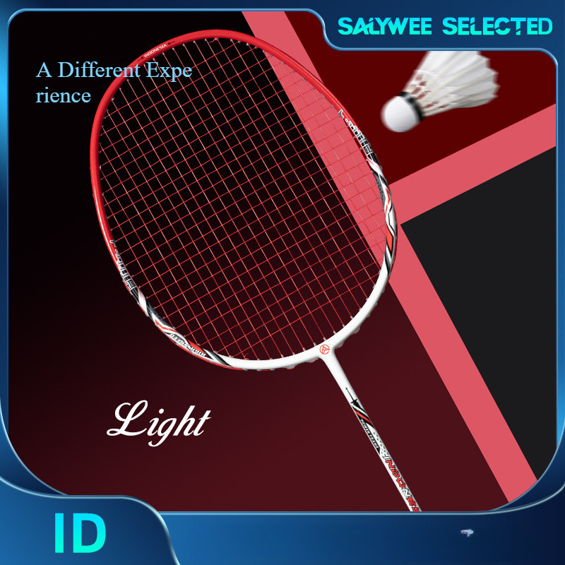 ALP Osber 6U all carbon badminton racket with Indonesian national flag ...