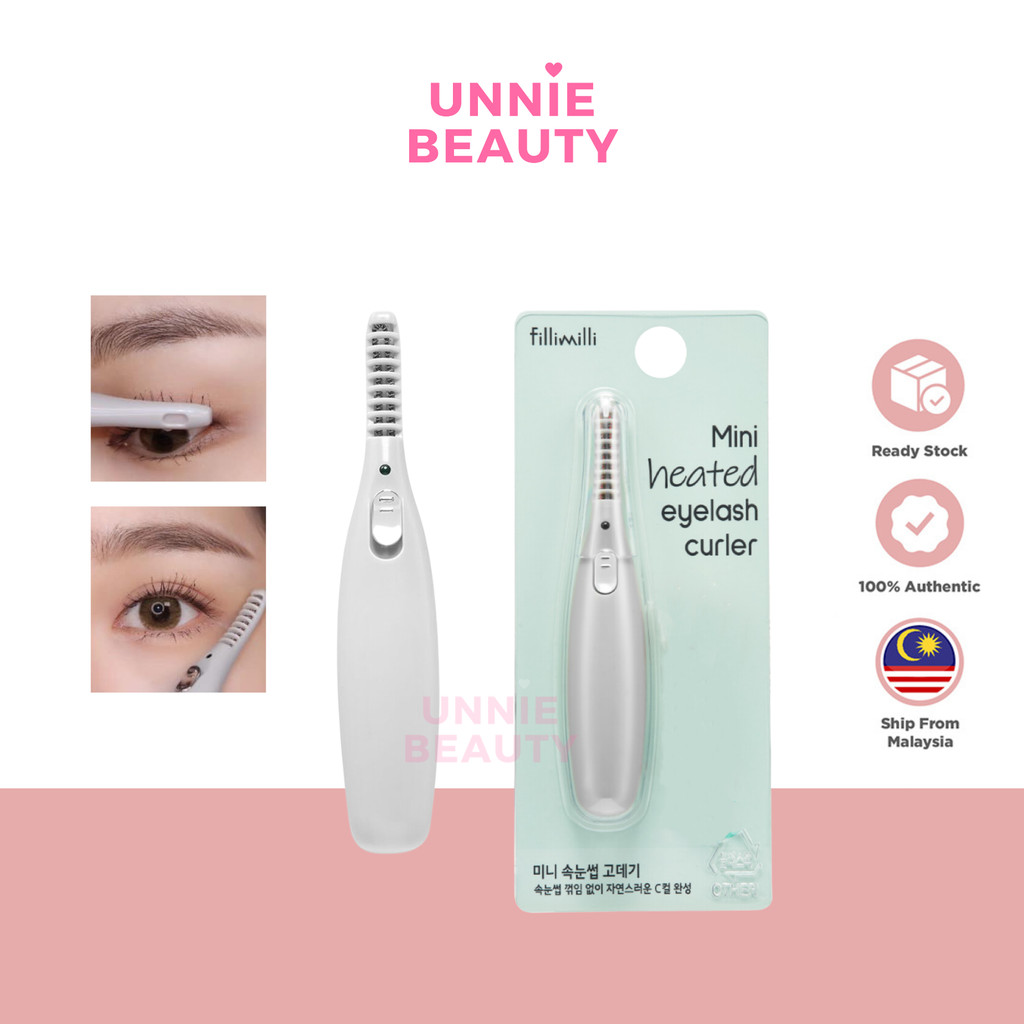 Fillimilli Mini Heated Eyelash Curler 烫睫毛神器 | Shopee Malaysia