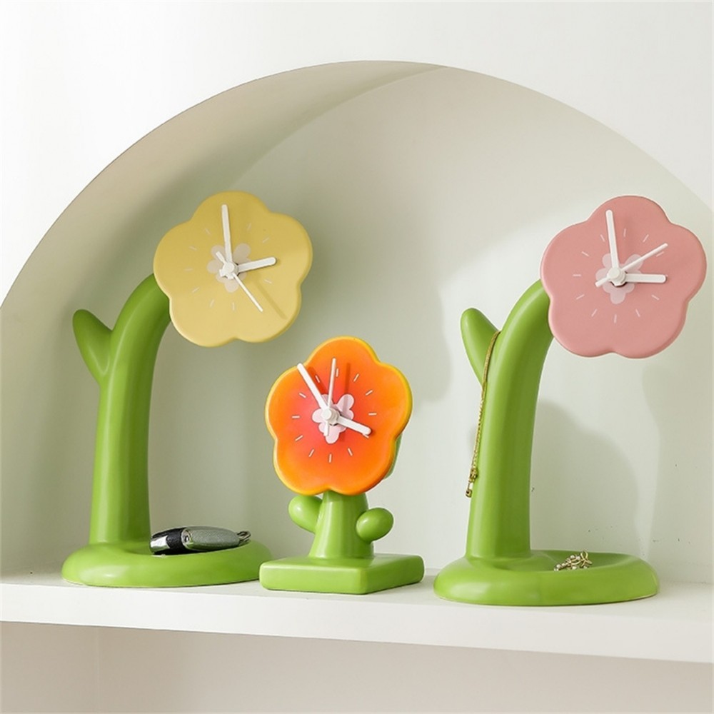 Decoration Desk Clock Space-saving Accurate Timekeeping Cute Desk Clock ...