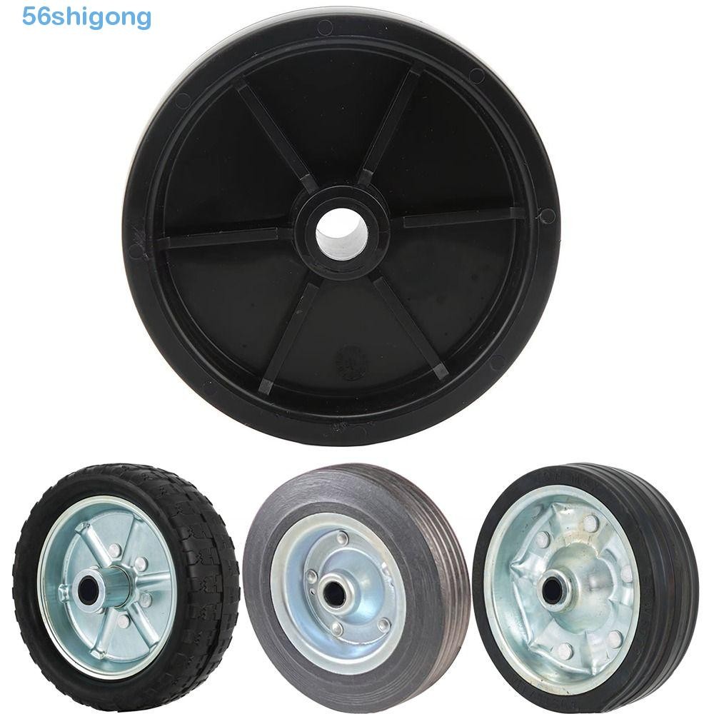 SHIGONG Trailers Rubber Wheels Replacement, Load Bearing Enhances ...