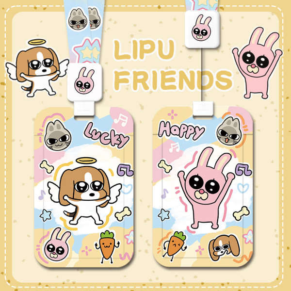 lanyard cardholder aesthetic lanyard card holder Bigdodong Rabbit ...