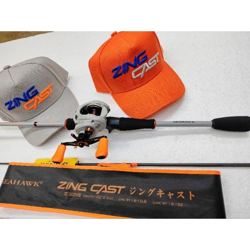 SEAHAWK ZING CAST COMBO SET FREE 1 CAP COMBO SET PANCING | Shopee Malaysia
