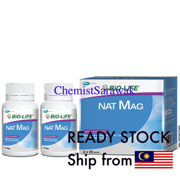 Bio-life Nat Mag 2x30's (EXP:5/25) | Shopee Malaysia