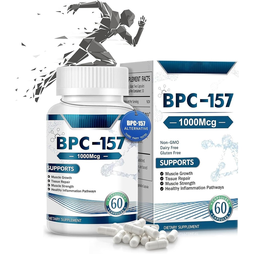 BPC-157 Peptide Capsules, Bpc-157 Pro 1000mcg, New Protective Compound ...
