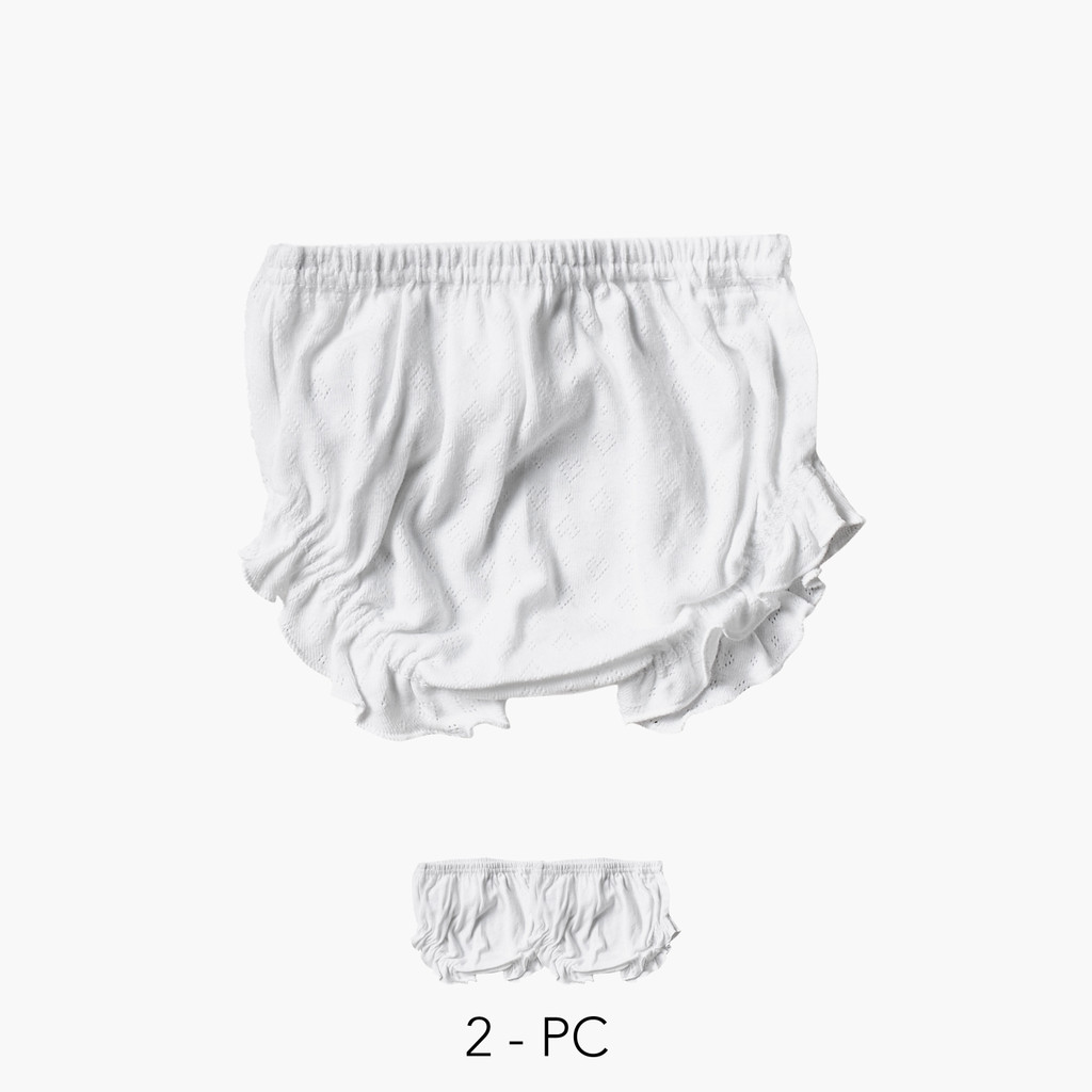 Juniors Solid Bloomer Briefs With Elasticised Waistband (Set Of 2 ...