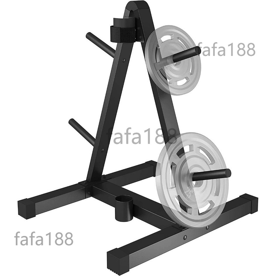 NEW HOT Weight Plate Rack for 1 inch 2 inch Standard Olympic Plates ...