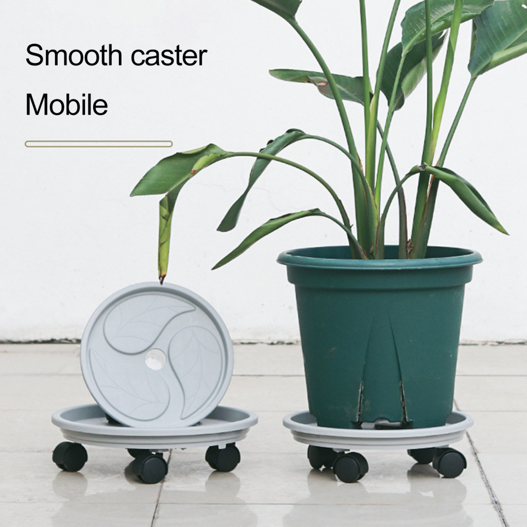 greatdream| Silent Wheels Plant Stand Moveable Plant Stand with Wheels ...