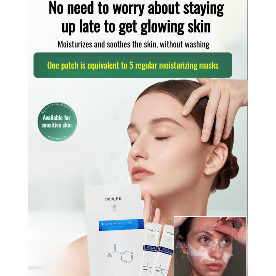 Niacinamide Masks Skin Care Mask Nourish Lightweight texture hyaluronic ...