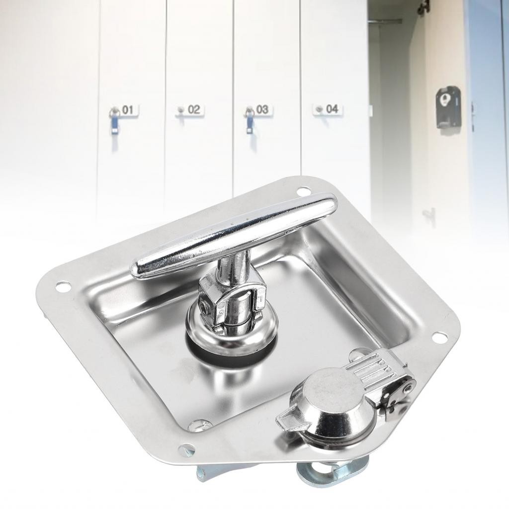 Ttiitt Tool Box Lock T Handle Latch Reliable Folding with Keys for ...