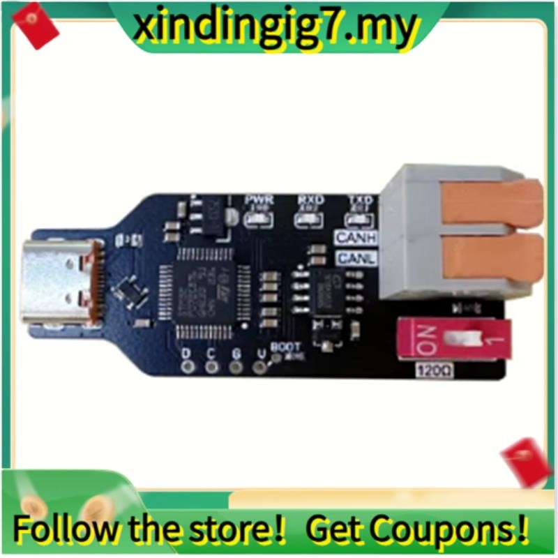 【in Stock】usbcan Converter Canable Transceiver Usb To Can Debugger Protocol Analyzer Socketcan