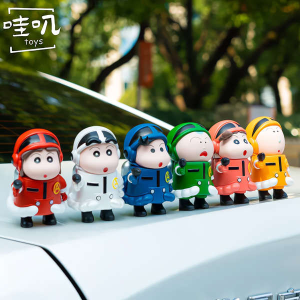 蠟筆小新盲盒 shin chan 蠟筆小新 系列 Wow TOYS Kasugabe angkasawan krayon Shin anak ...