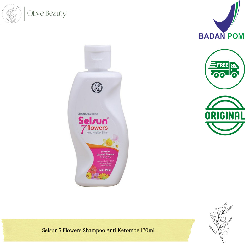 Selsun 7 Flowers Anti Dandruff Shampoo 120ml | Shopee Malaysia