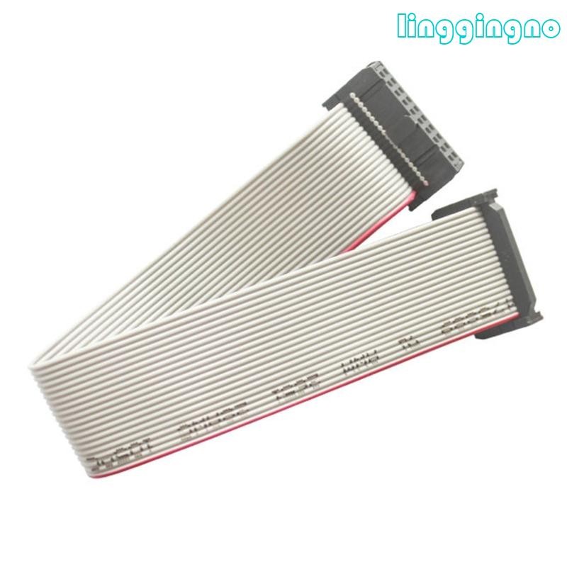 RR JTAG Test Cable 20 Pin 2 54mm Pitches Gray Flat Ribbon Data Cable ...
