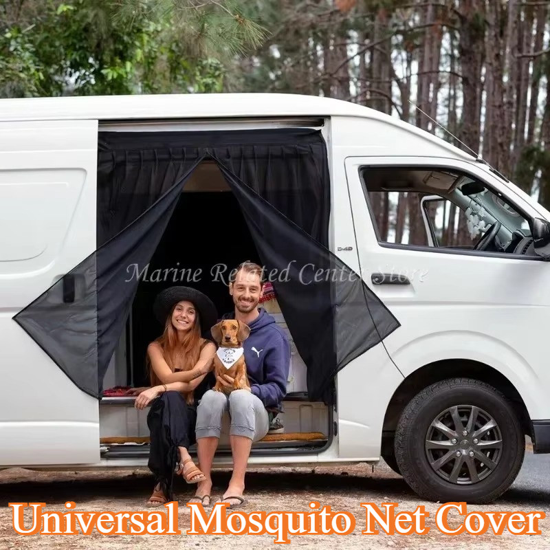 Universal Fly Screen Net Car Tailgate Mosquito Net Magnetic Curtains ...