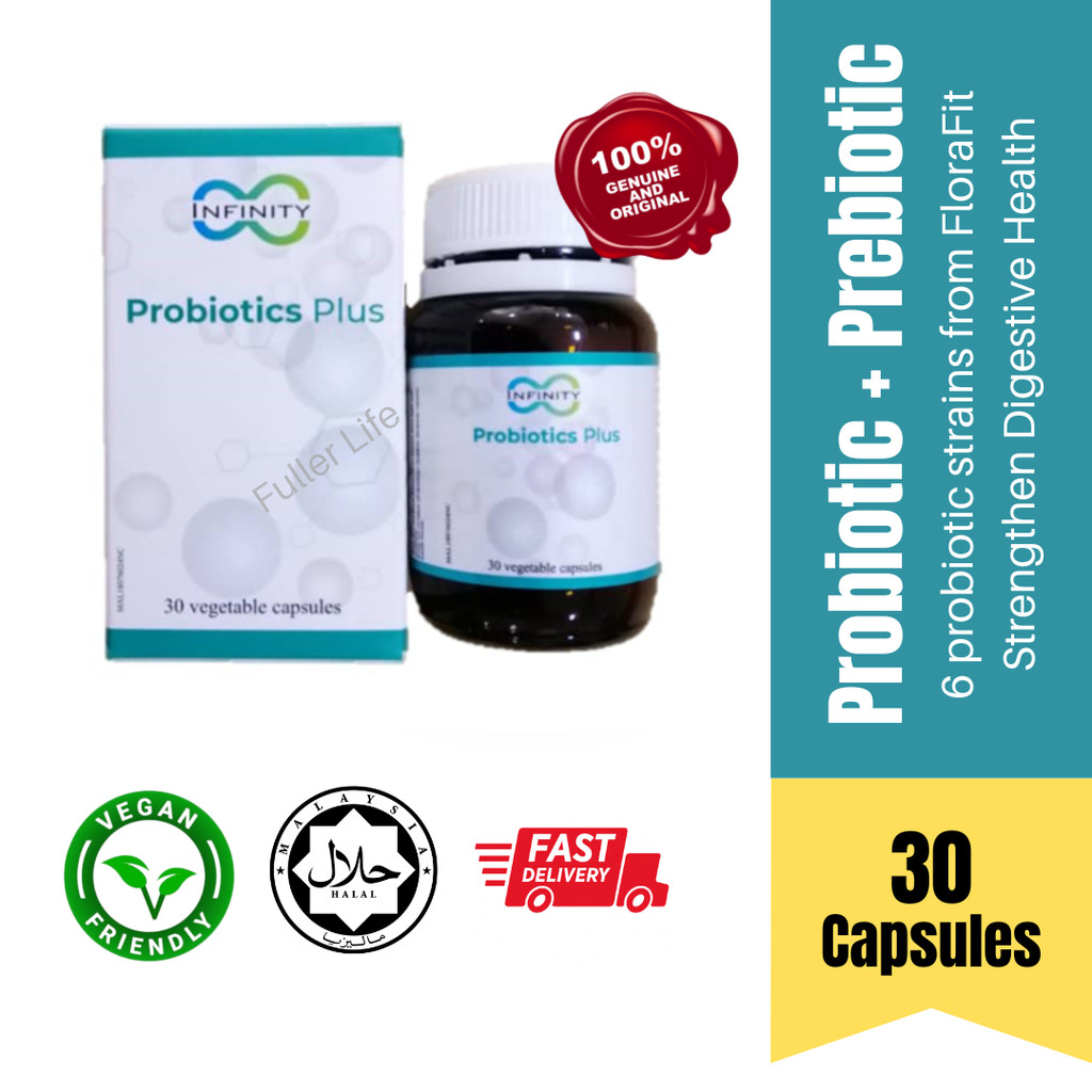 INFINITY Probiotic Plus (30s) | Prebiotic + Probiotic For Digestive ...