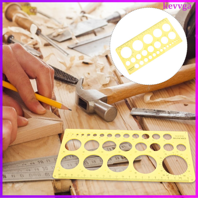 Circular Template Ruler Multifunction Architecture Stencil kevvga ...
