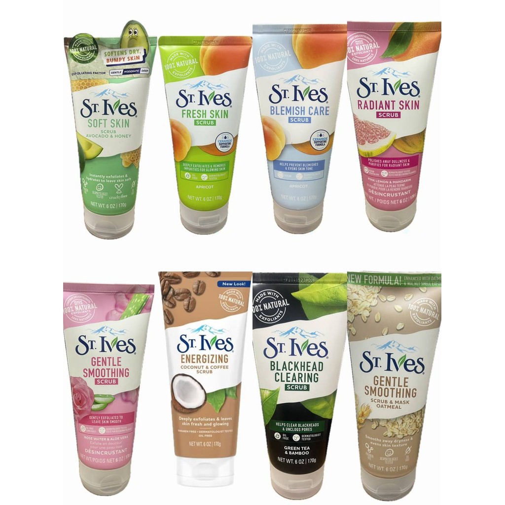 ST. IVES SCRUB 170G (EXP:07/2025) | Shopee Malaysia