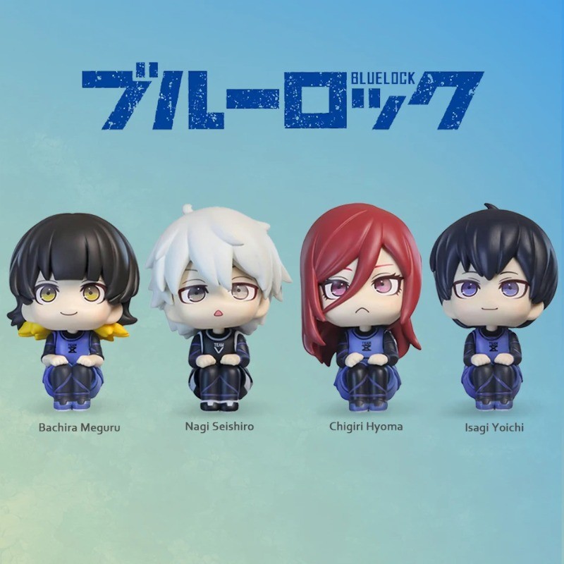 10cm Q Version Blue Lock Anime Figure Sagi Yoichi Chigiri Hyoma Nagi ...