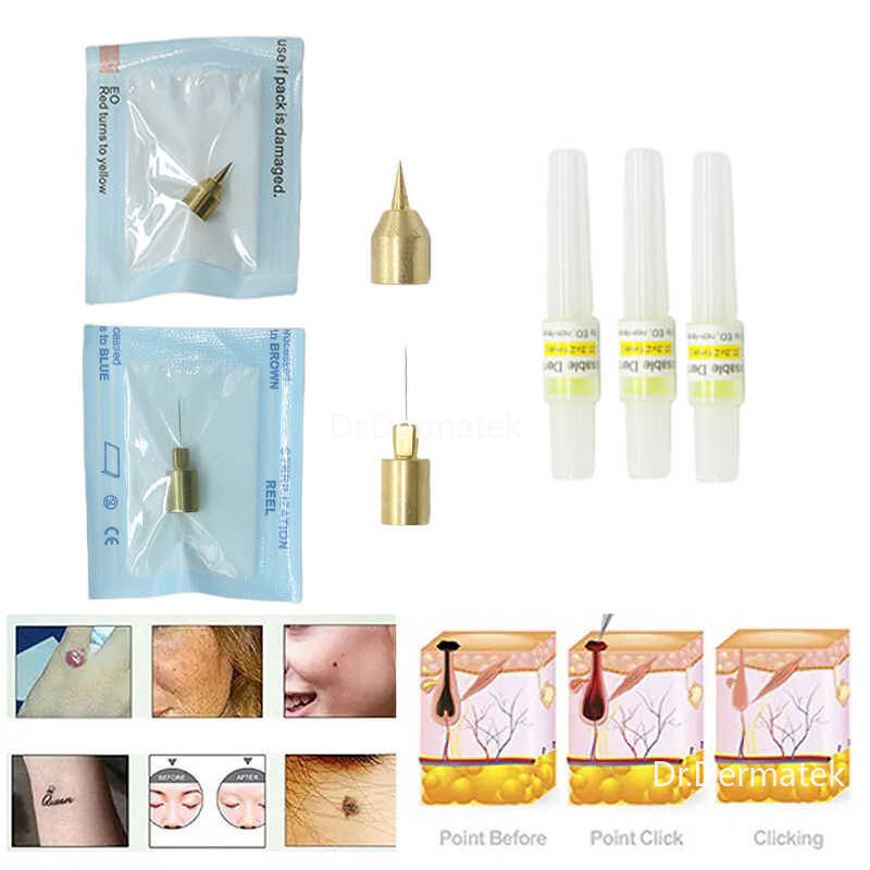 Plasma 10Pcs Fibroblast Pen Needles For Magle PAA Ozone Hine Face ...