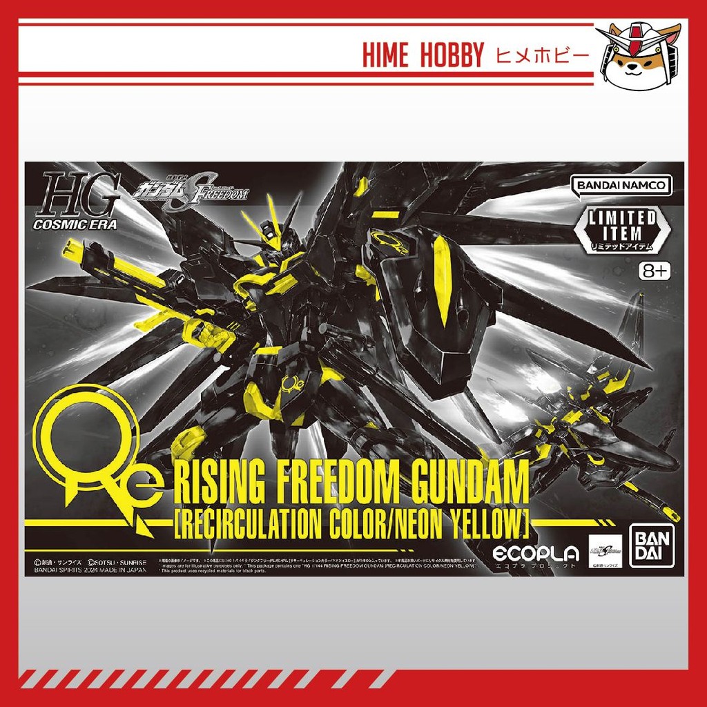 [Ready Stock] Ecopla HG 1/144 Rising Freedom Gundam (Recirculation ...