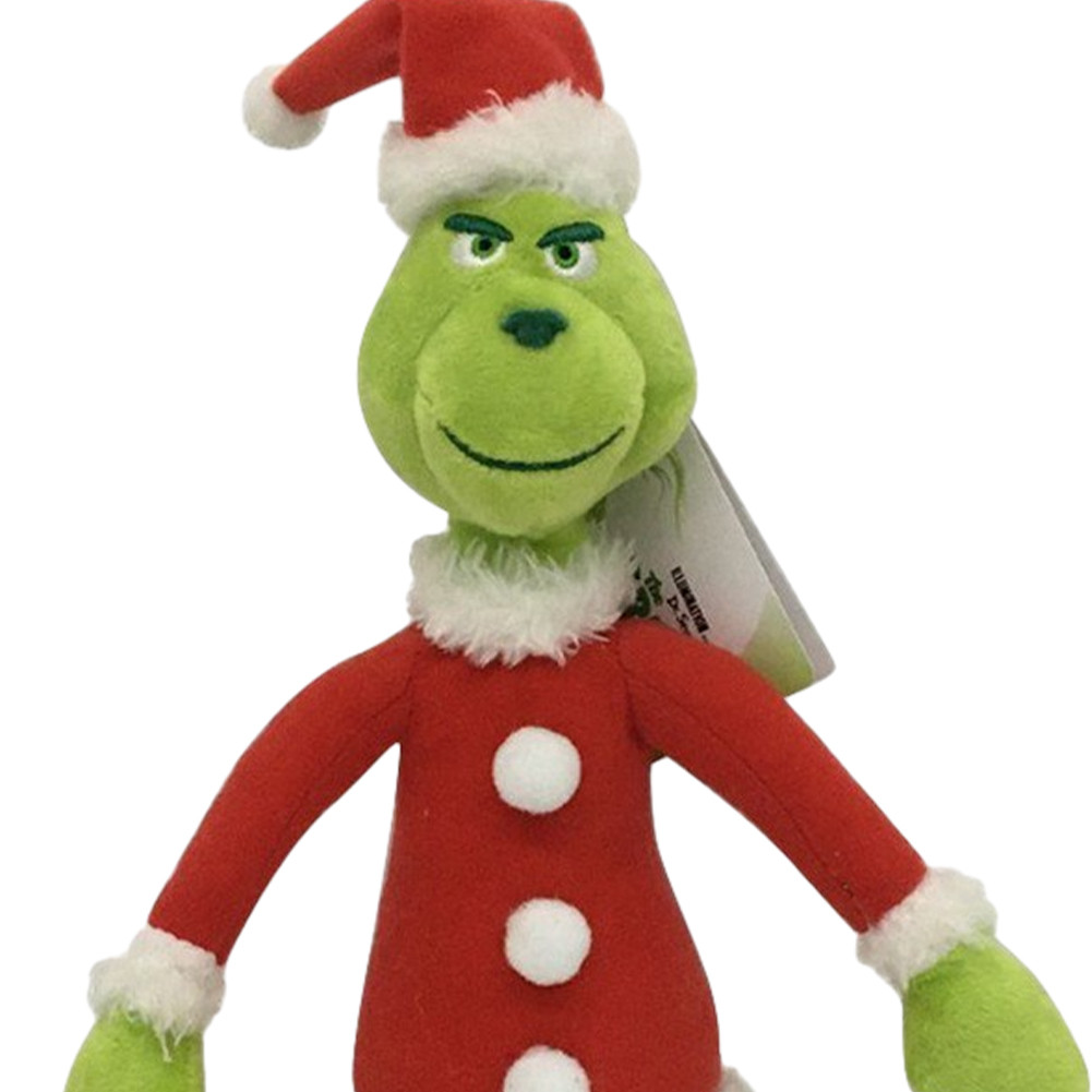 Christmas Grinch Plush Doll Cartoon Cute Festival Theme Xmas Gifts for ...