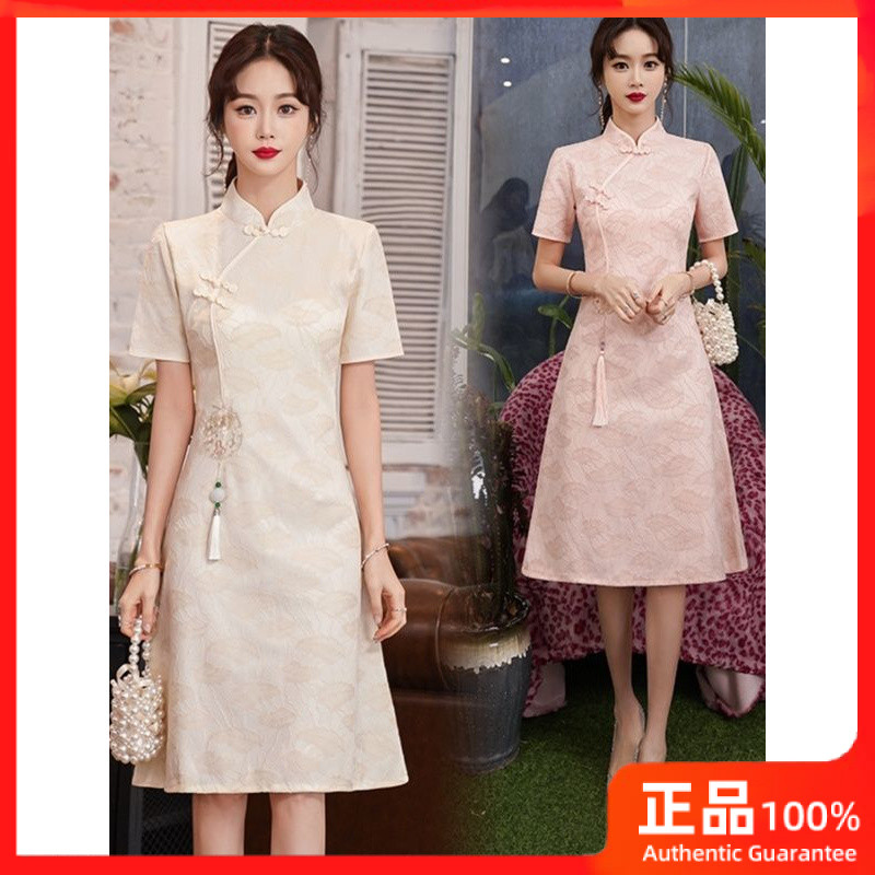 [HMYY] Ready Stock~Young Style Improved Cheongsam Plus Size Women's ...