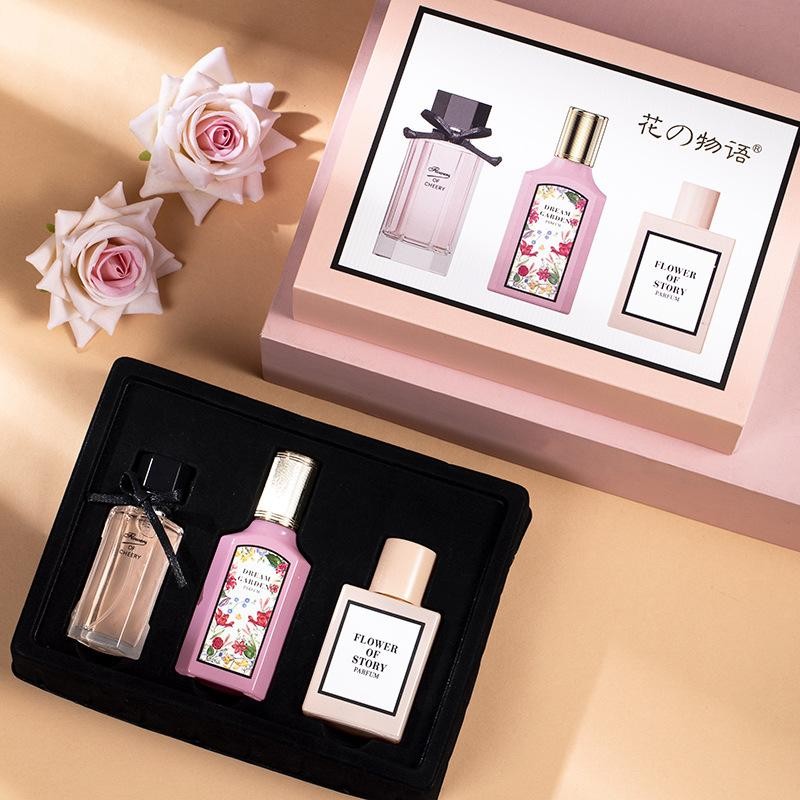 Flower Of Story 3 Pcs Perfume Gift Set Women Perfume Floral Perfume ...