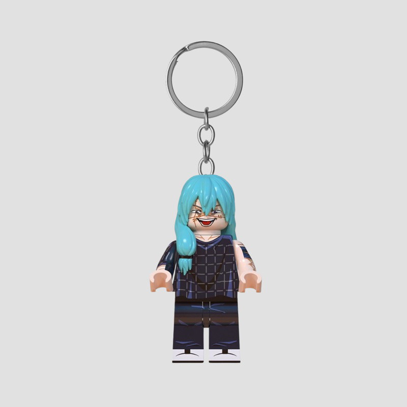 Keychain LEGO Minifigure Mahito Jujutsu Kaisen | Shopee Malaysia