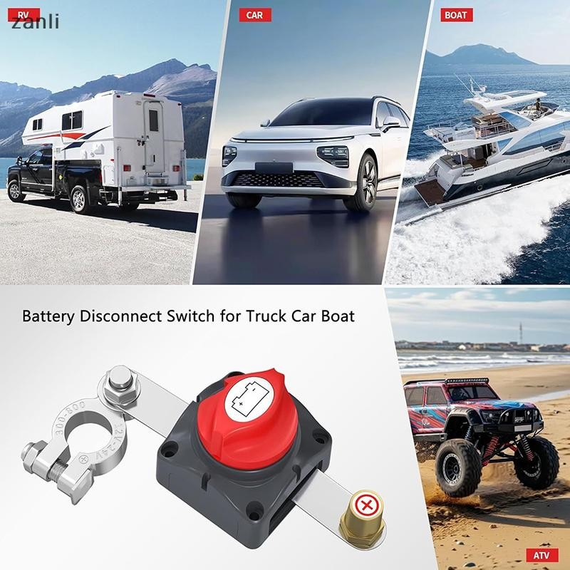 MY 12V-48V Car Disconnect Switch Car RV Boat Marine Power Cut Master ...