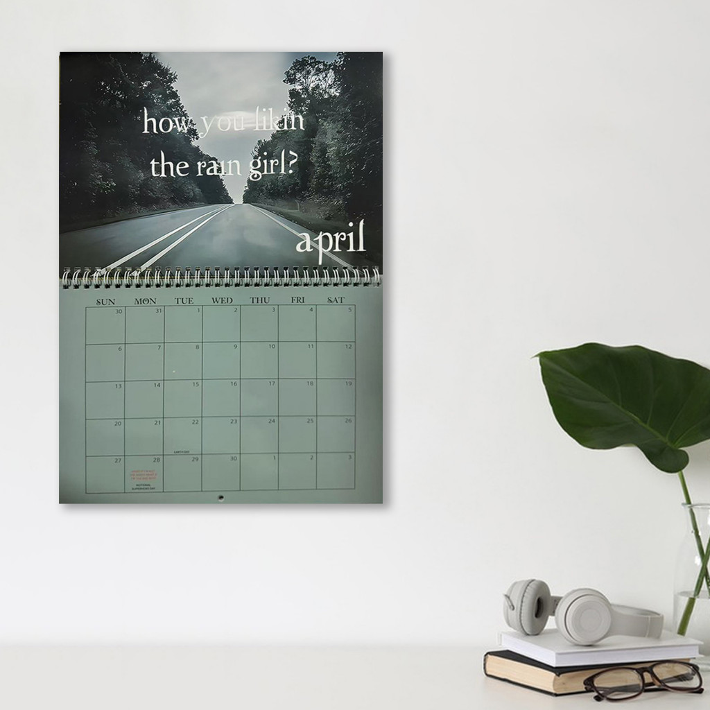 greensea| 2025 Twilight Calendar Joyful Environment Calendar 2025 Wall ...