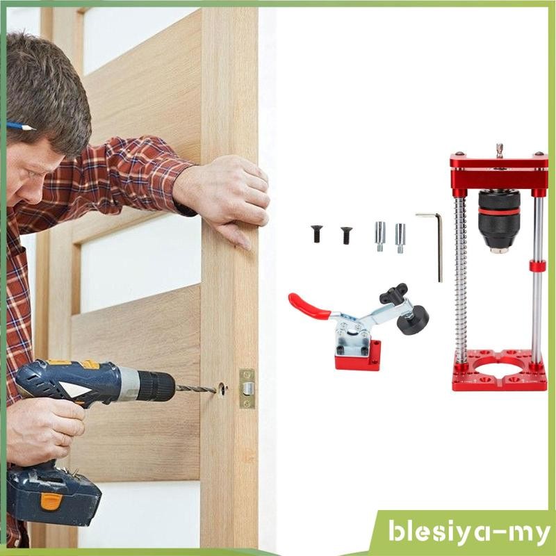 [BlesiyaMY] Drill Guide Drill Press Accessories Adjustable Dowel Hole ...